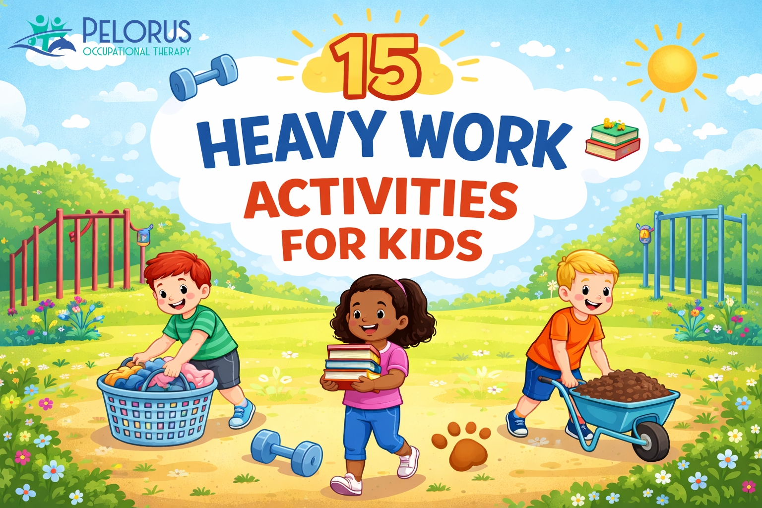 15 Heavy Work Activities for Kids: Proprioceptive Activities That ...